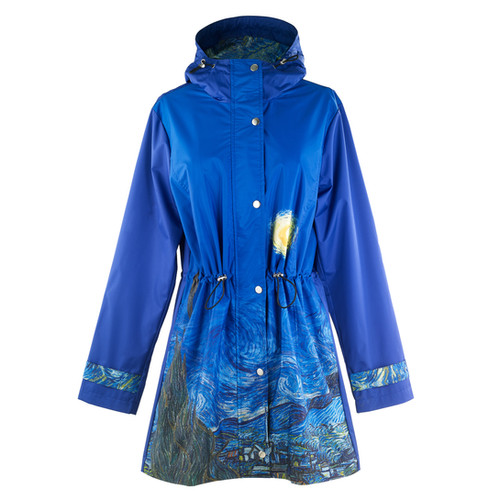 Van Gogh Starry Night Raincoat | galleria-enterprises