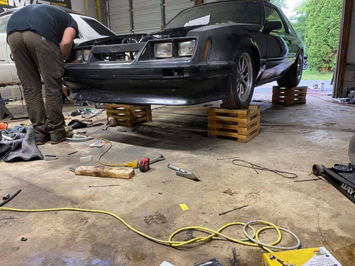 Foxbody Mustang 8” valance | Single source compos