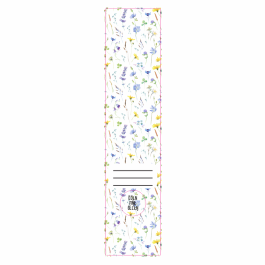 File Spine Stickers Flowers Designs | Creative Talents