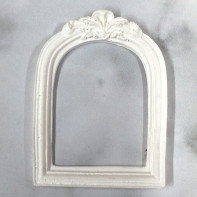 JP639 White Resin Frame Arch White | Creative Talents