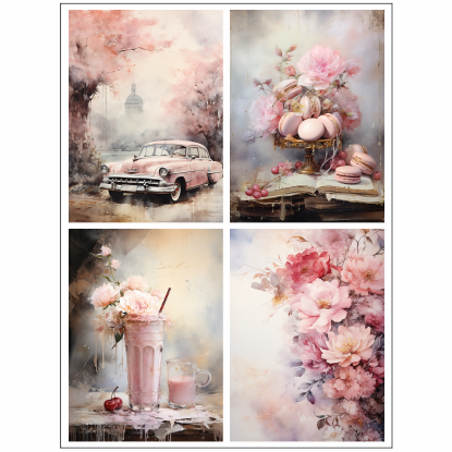 Tear Resistant Deco Print A6 Pastel Dreams | Creative Talents