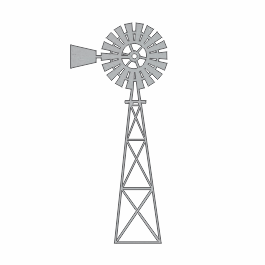 Chipboard Windpomp Lrg | Creative Talents