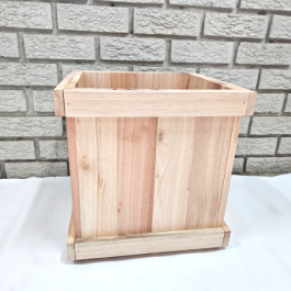 Wood Pine Planter Box 4 slat | Creative Talents