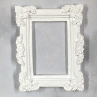 JP609 White Resin Frame Vintage Small White | Creative Talents