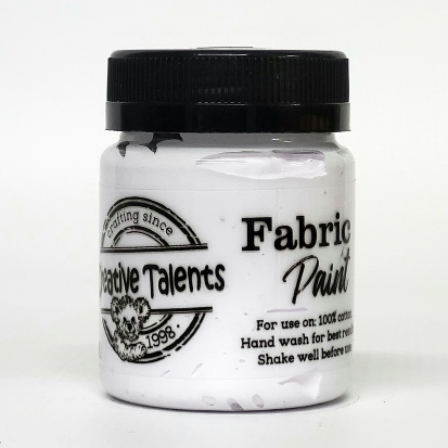 Fabric Paint White | Creative Talents