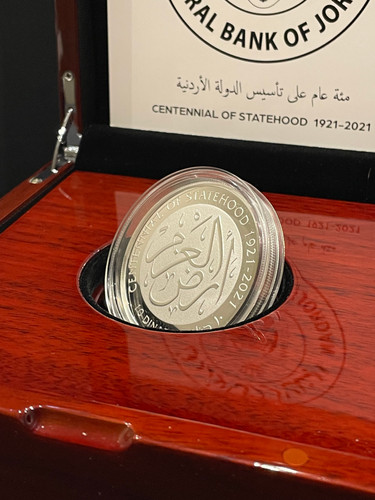 Centennial of Statehood 1921-2021 Fine Silver Coin | Golden Age