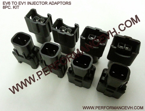 EV6 To EV1 Chevy Ford Dodge Fuel Injector Adapter | performancevh