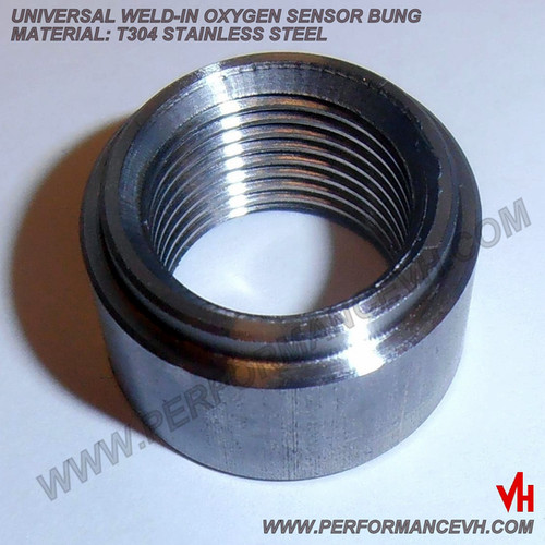 304 Stainless Steel o2 Sensor Boss | performancevh