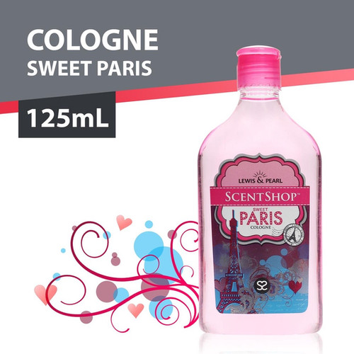 Lewis & Pearl Scent Shop Cologne Sweet Paris 125ml | The Goddess Beauty