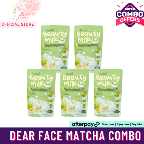 Dear Face Matcha Combo Package 8 | The Goddess Beauty