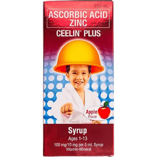Ceelin Plus Syrup (for 1-13 years old) | 250 ml | The Goddess Beauty
