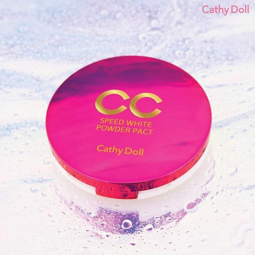 CATHY DOLL Speed White CC Powder Pact SPF 40 PA+++ ( Light Beige) | 4 ...