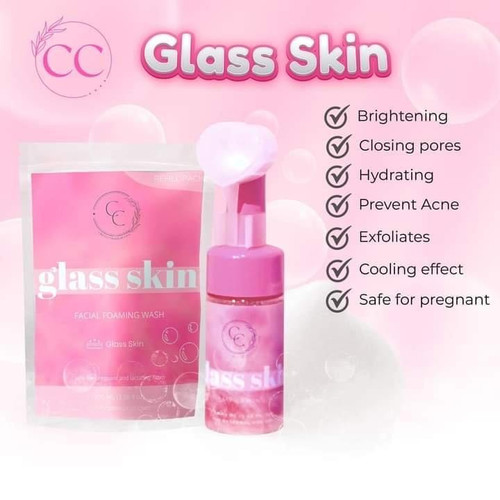 Glass Skin Facial Foaming Wash by Cris Cosmetics | 100ml | The Goddess ...