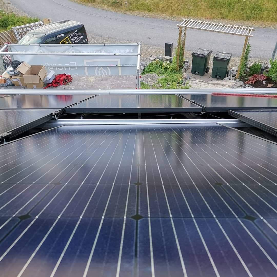Solceller Villa 15kW, Järna