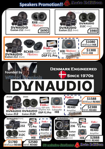 Dynaudio Car Audio System - Car Speakers Package - Price Singapore ...