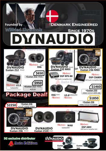 Dynaudio Car Audio System Package | Auto Edition