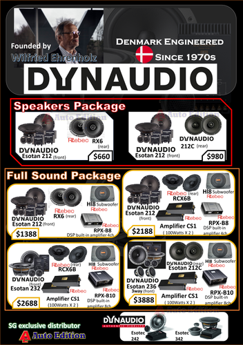 Dynaudio Car Audio System - Car Speakers Package - Price Singapore ...