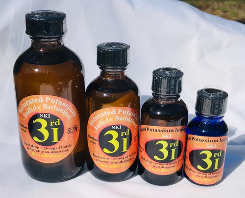 KISSS Potassium Iodide, Super Saturated Solution 56mg/drop iodide 4 ...