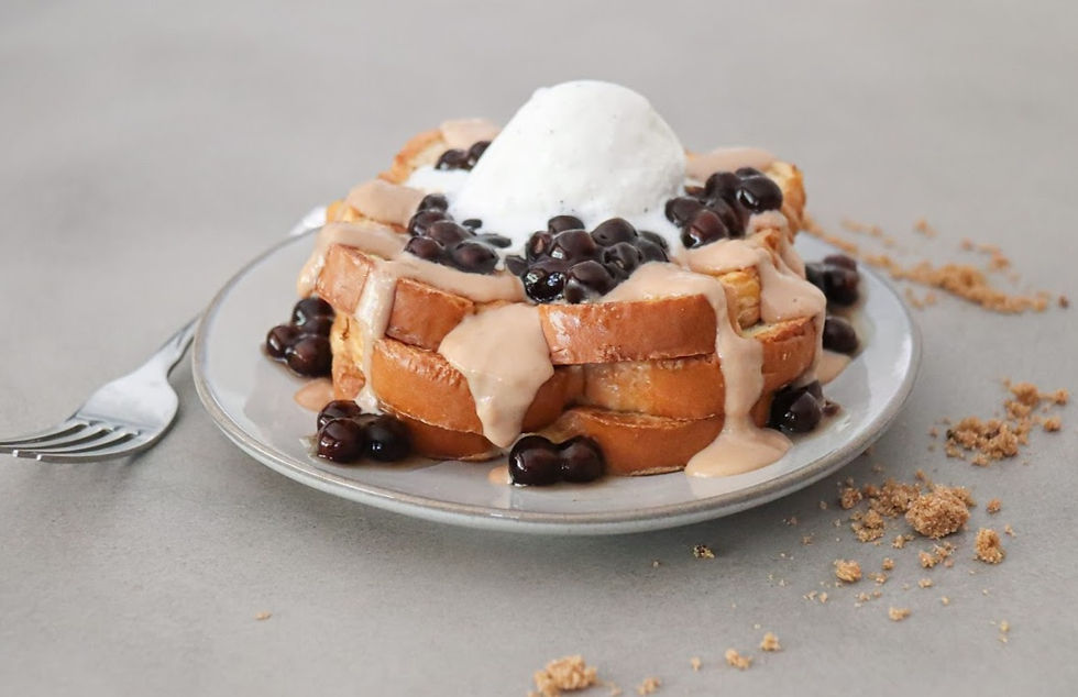 Boba Milk Tea French Toast