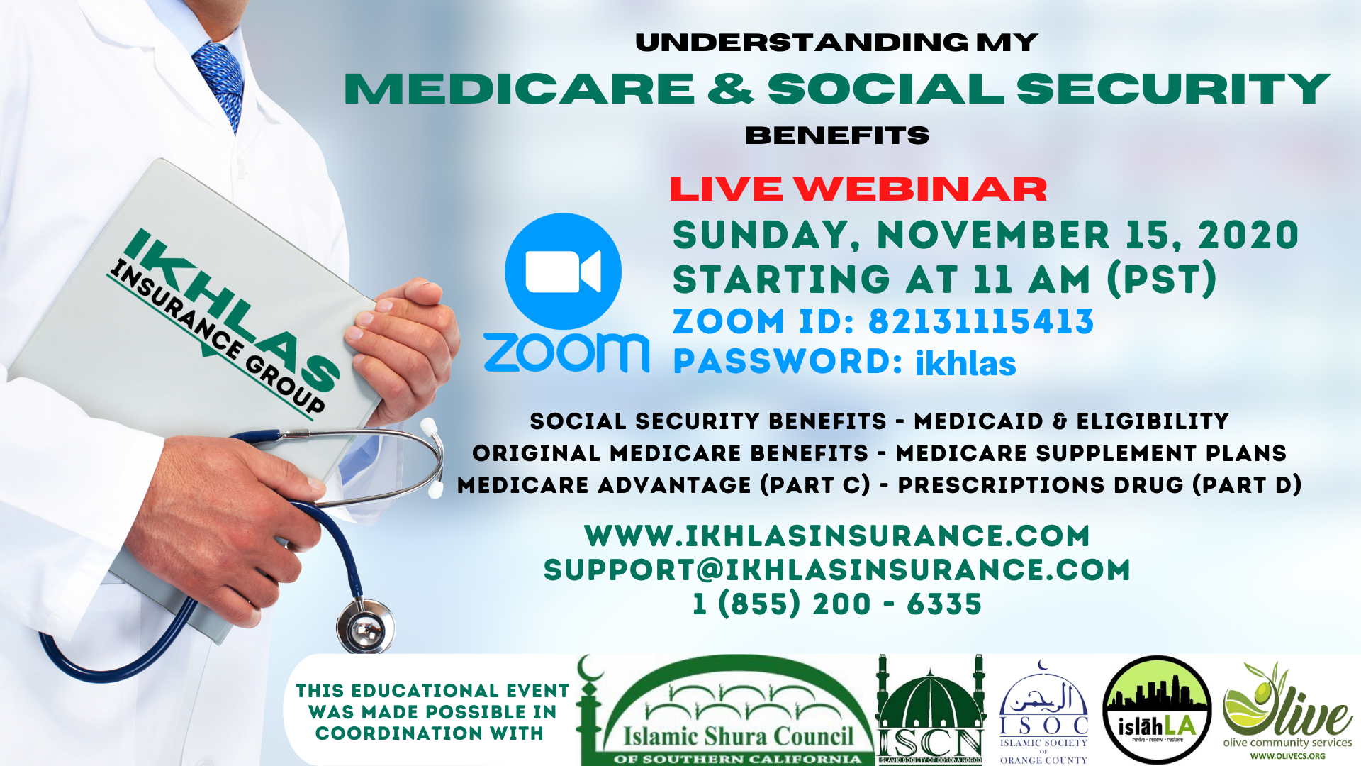 Understanding My Medicare & Social Security Benefits | Olive Community Svc