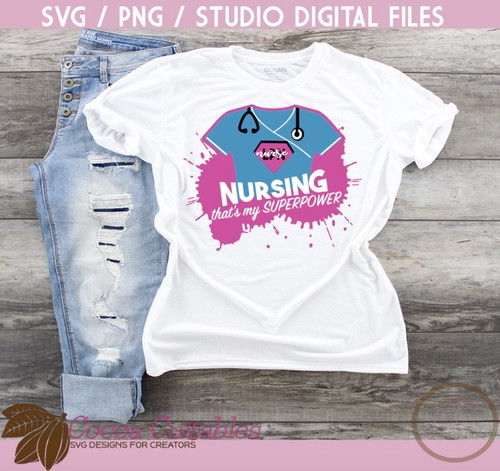 LNP That's My SuperPower SVG Cut File for Silhouette Cricut | Cocoa ...