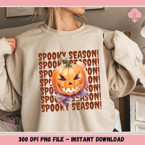 Spooky Season PNG | Instant Download | Cocoa Cuttables