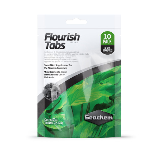 Seachem Flourish Tabs+ 10 Tabletas | CATASTROPHE