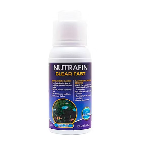 Nutrafin Clear Fast Aclarador de Agua de Acción Rapida x 120 ml ...