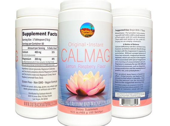 Instant CalMag Lemon Raspberry | Outback Naturals
