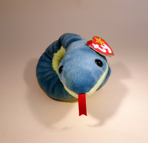 TY Beanie Baby 'Hissy' Snake | Pelham Puppets