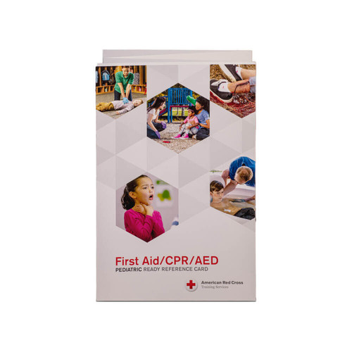First Aid/CPR/AED - PEDIATRIC Ready Reference Card | Michael Gorman Gallery