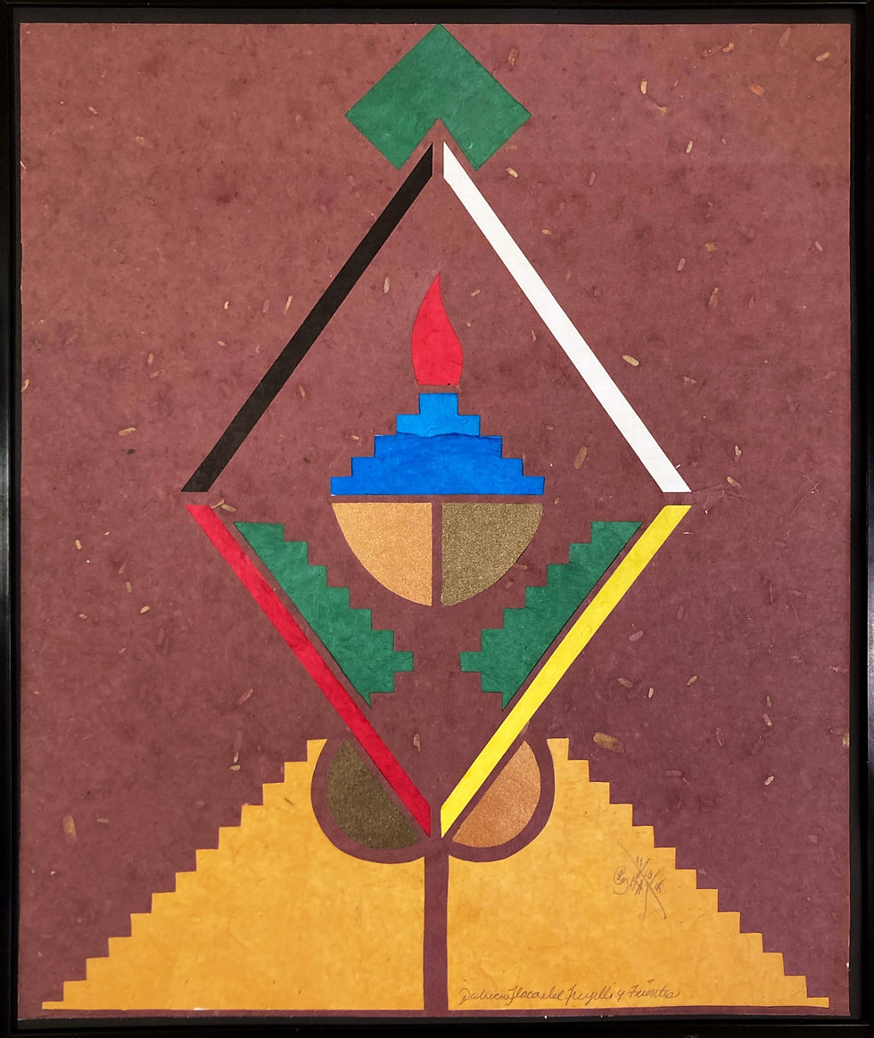 "Eternal Flame" | by Tlacaelel Trujillo y Fuentes | MichaelGormanGallery