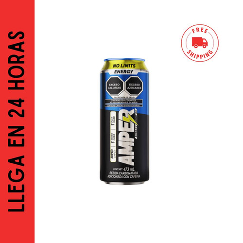 Amper: Bebida Energizante 6 Piezas | Viva México Cabrones