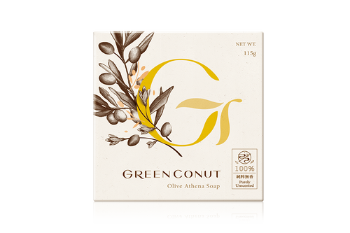 Olive Athena Soap | GreenConut / English