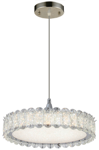 Single Simple hanging Crystal Pendant | QZAO PTY LTD