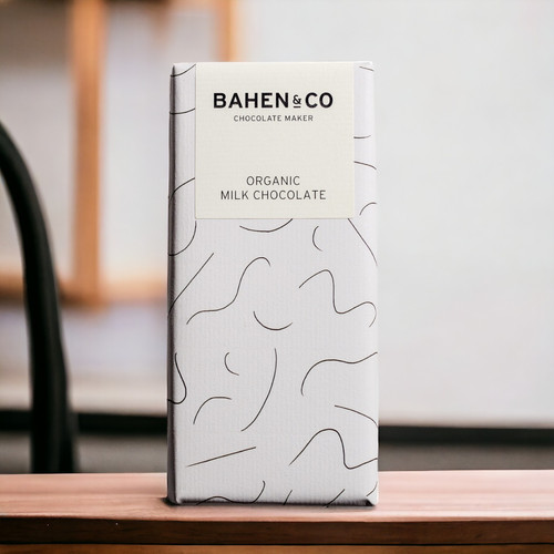 Bahen & Co Organic Milk Chocolate Bar | Distinctive Creamy Flavor