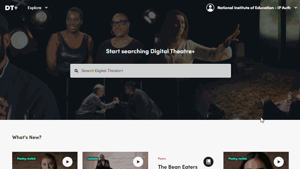 Digital Theatre Plus: All The Drama Explained