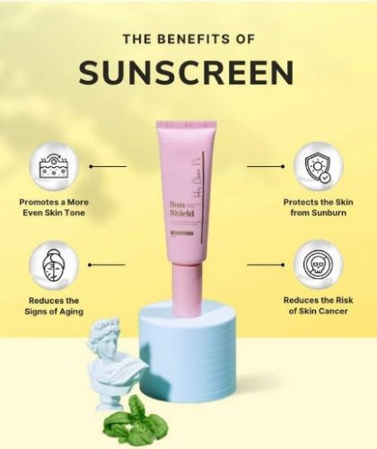 Her Choice Ph Sun Shield SPF 50 Korean Formula | Pinay SkinCare Collections