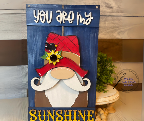 You are My Sunshine Door Hanger Kit! | Wholly Rustic