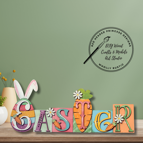 Easter Word Blocks Sign Kit! | Wholly Rustic