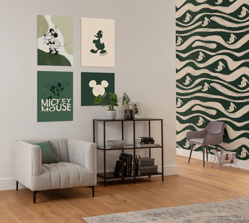 DX4-201 Disney Donald Duck Green Waves | Campaert NV