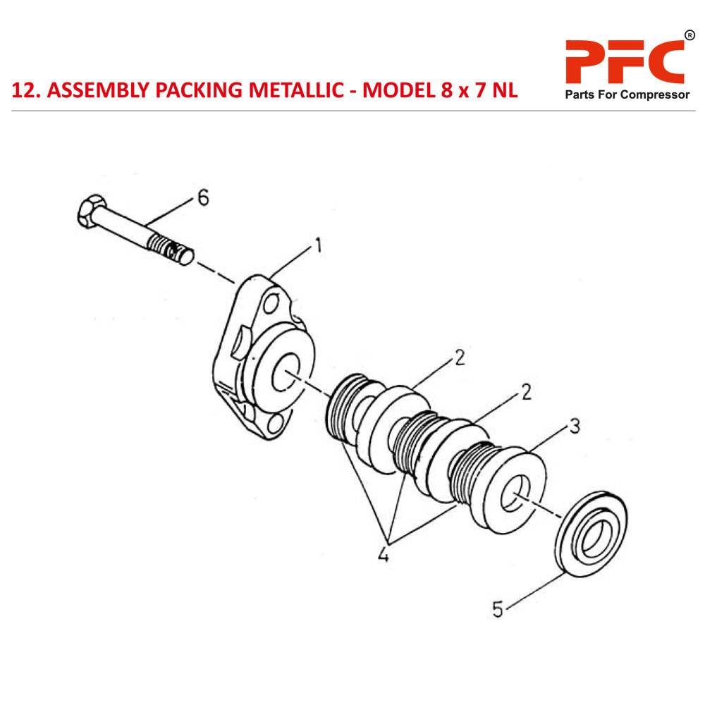 Plate Port Plate Frame End IR 8 x 7 ESV NL Parts | PFC - Parts For ...