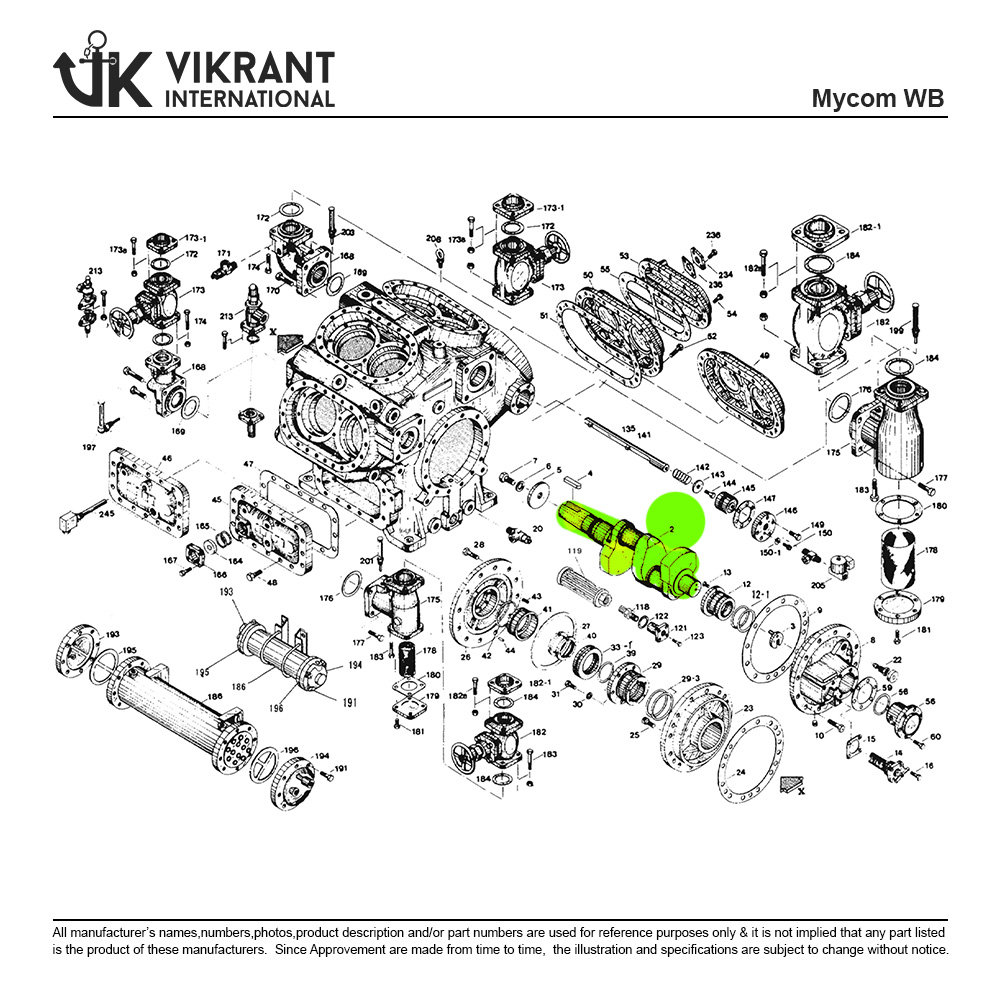 Crankshaft CR00209MB06H