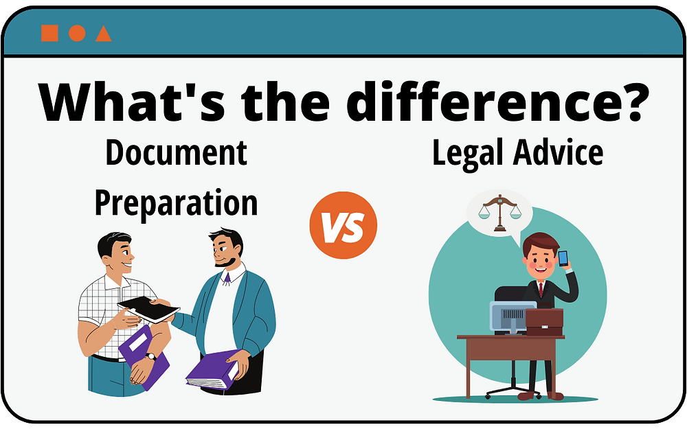 What is the Difference? Document Preparation vs. Legal Advice