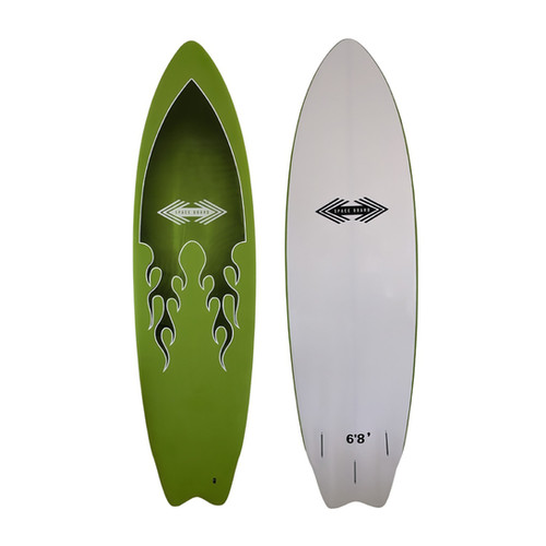 גלשן סופט קשיח 6.8 | SpaceBoard