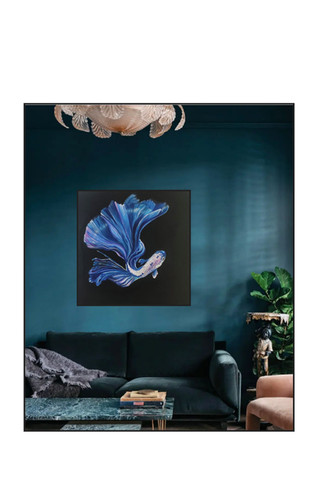 Blue Tail Fishface | Anabel Martin