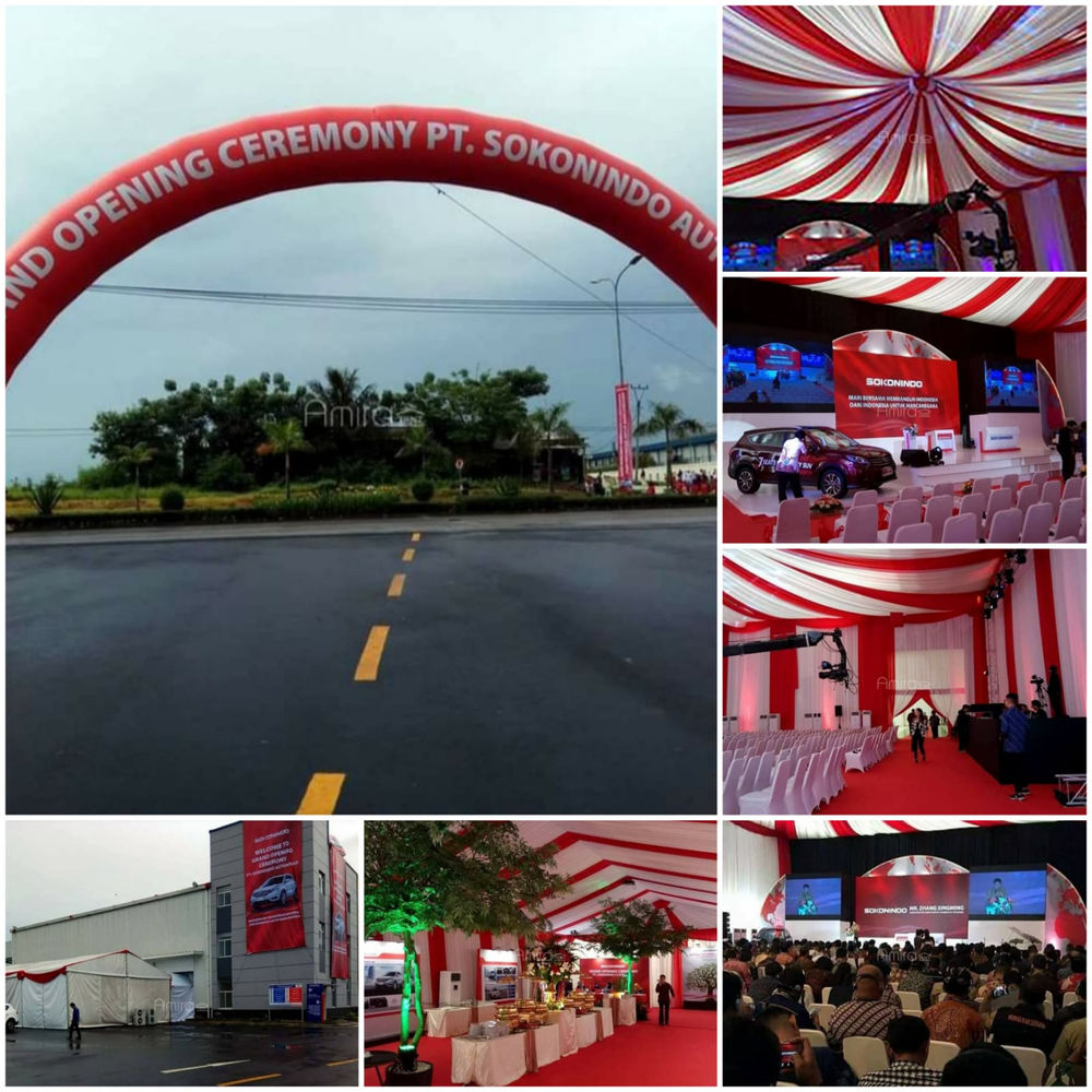 Event Ceremony / Peresmian. By Amira Tent | seputarevent