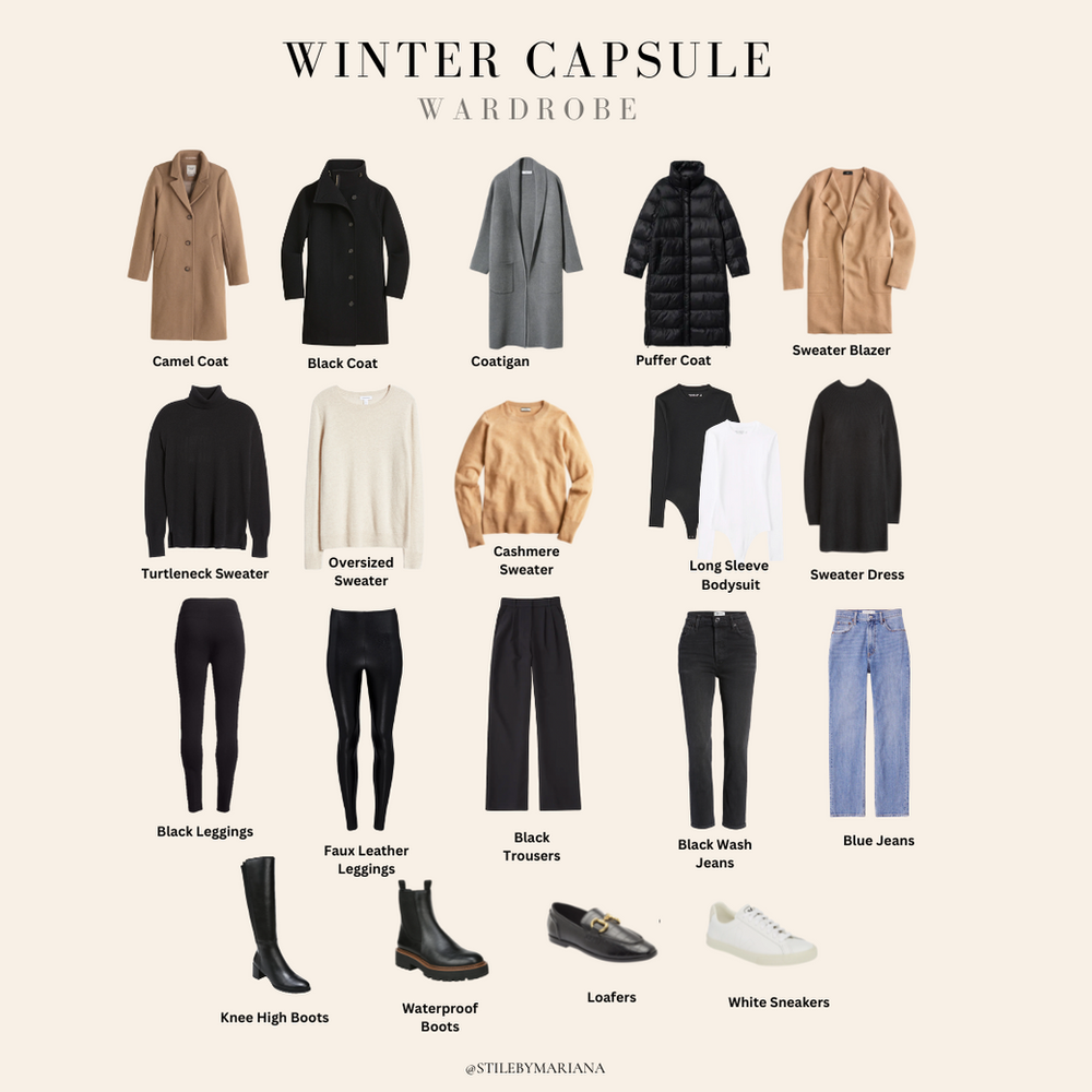 Winter Capsule Wardrobe