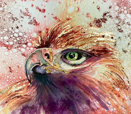 Golden Eagle medium and small mounted limited edition print of 10 ...