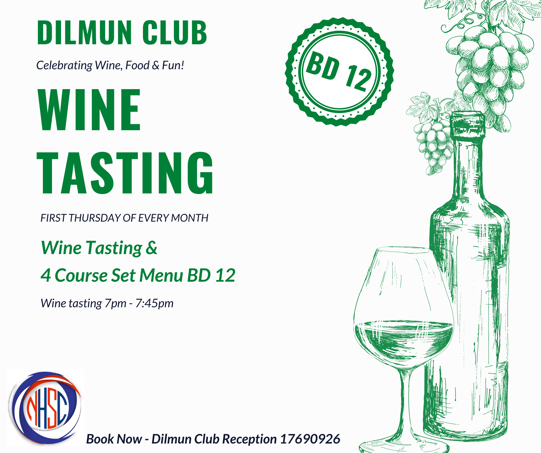 Wine Tasting | Dilmun Club